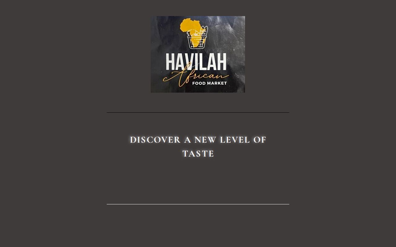 Havilah African Food Market